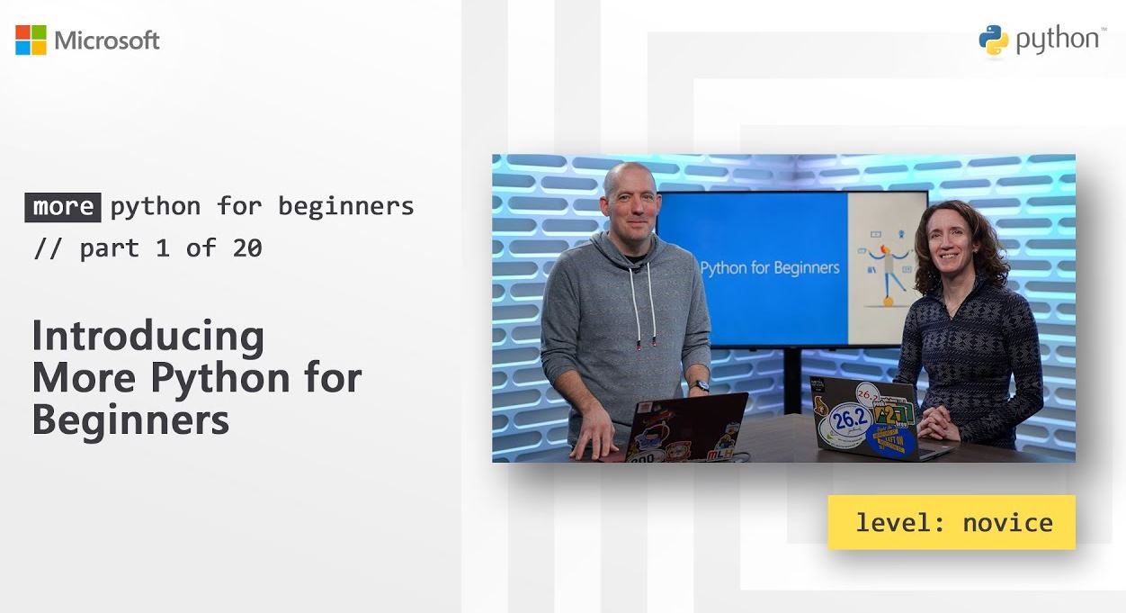 Microsoft ha lanzado dos nuevos cursos de Python para principiantes en ...