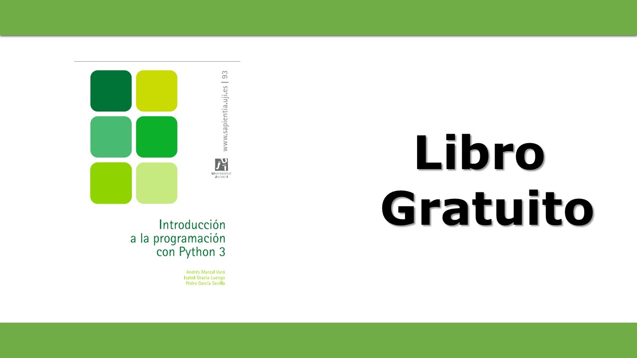 Libro Gratis – Introducción a la Programación con Python 3