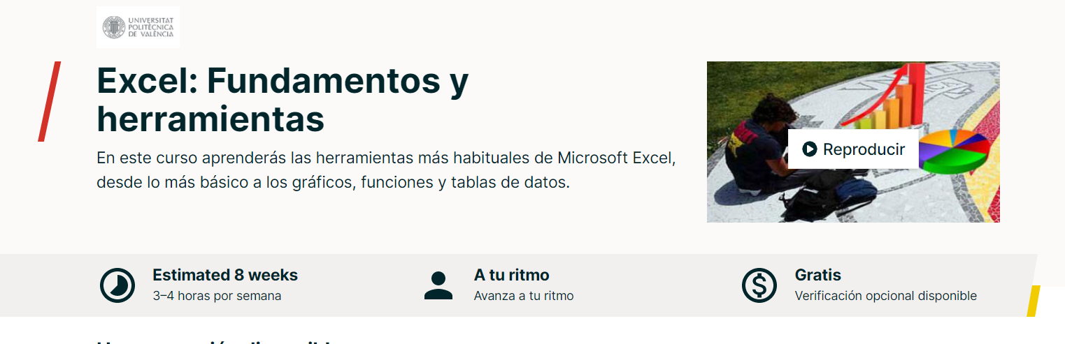 Los mejores cursos gratuitos en español de Microsoft Excel, Word y ...