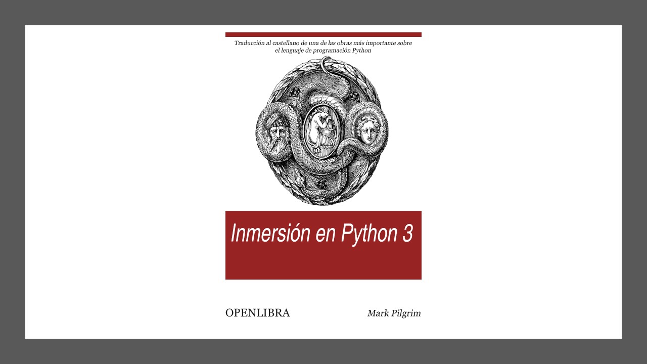 Inmersión en Python 3 – Libro Gratis