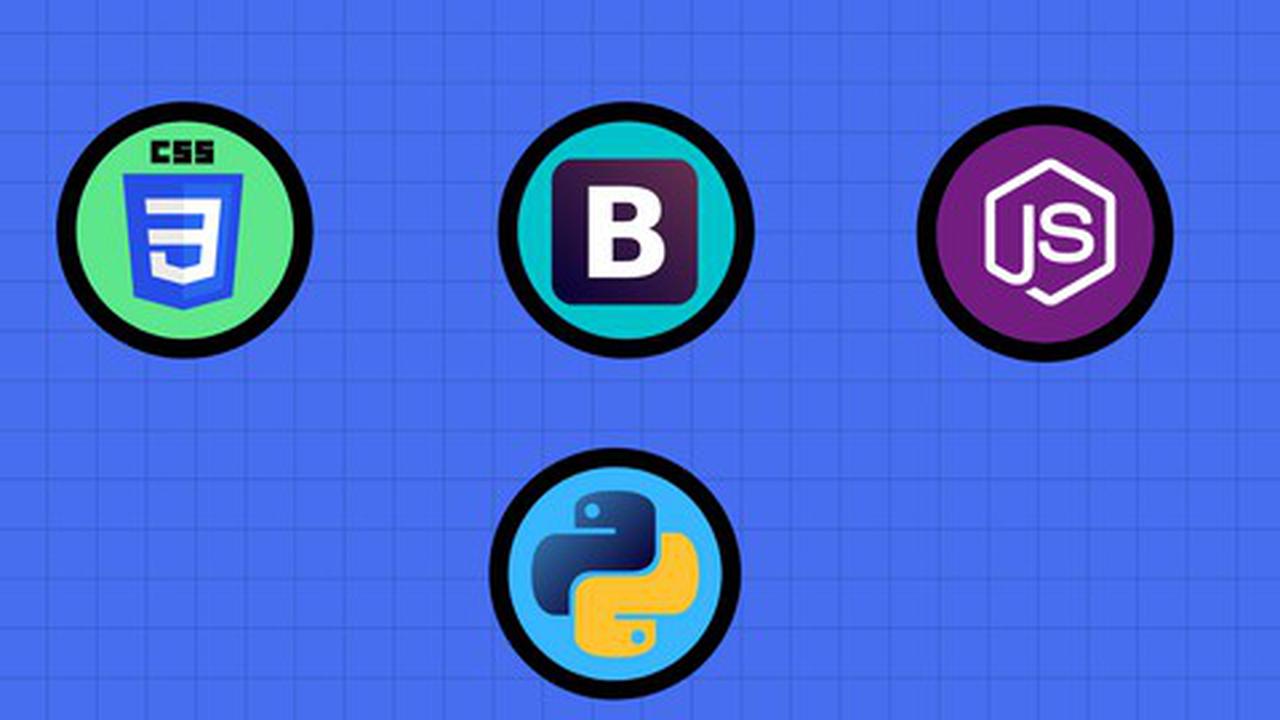 Cupón Udemy: Curso de CSS, Bootstrap, JavaScript y Python Stack con 100% de descuento por tiempo ...