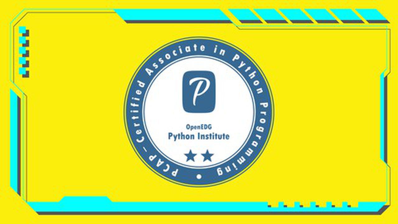 Cupón Udemy: PCAP™ - Certified Associate in Python Programming - Exams ...
