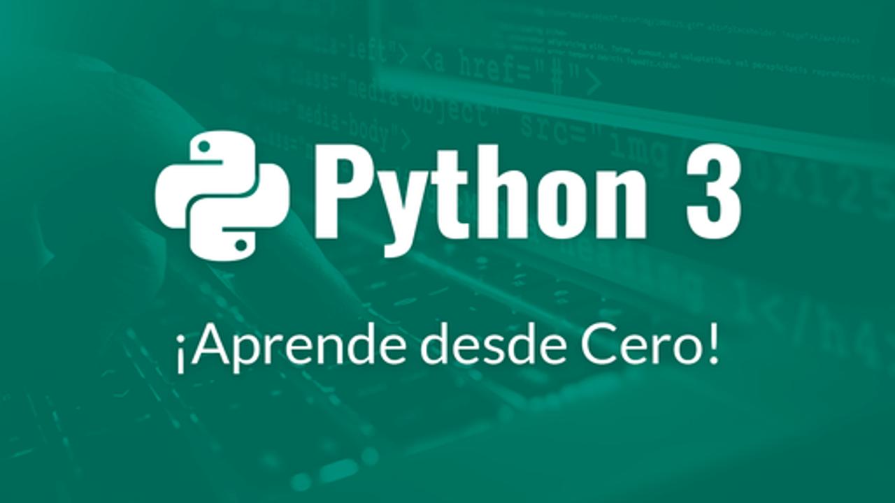 Guía definitiva de Python 3