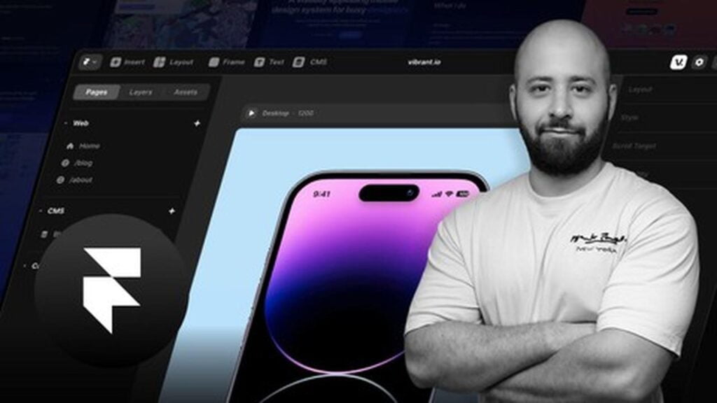 ¡Aprende a crear una landing page en minutos sin saber programar con el curso gratuito de Framer ...