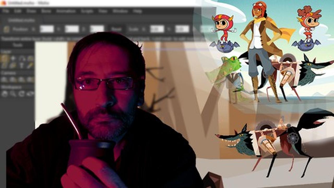 Udemy Gratis: Armado de personaje y Rigging con Moho Pro