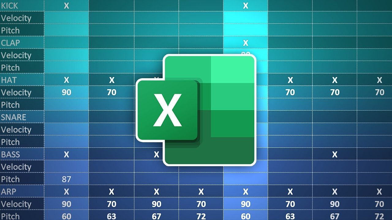 Ahora puedes crear música usando Excel