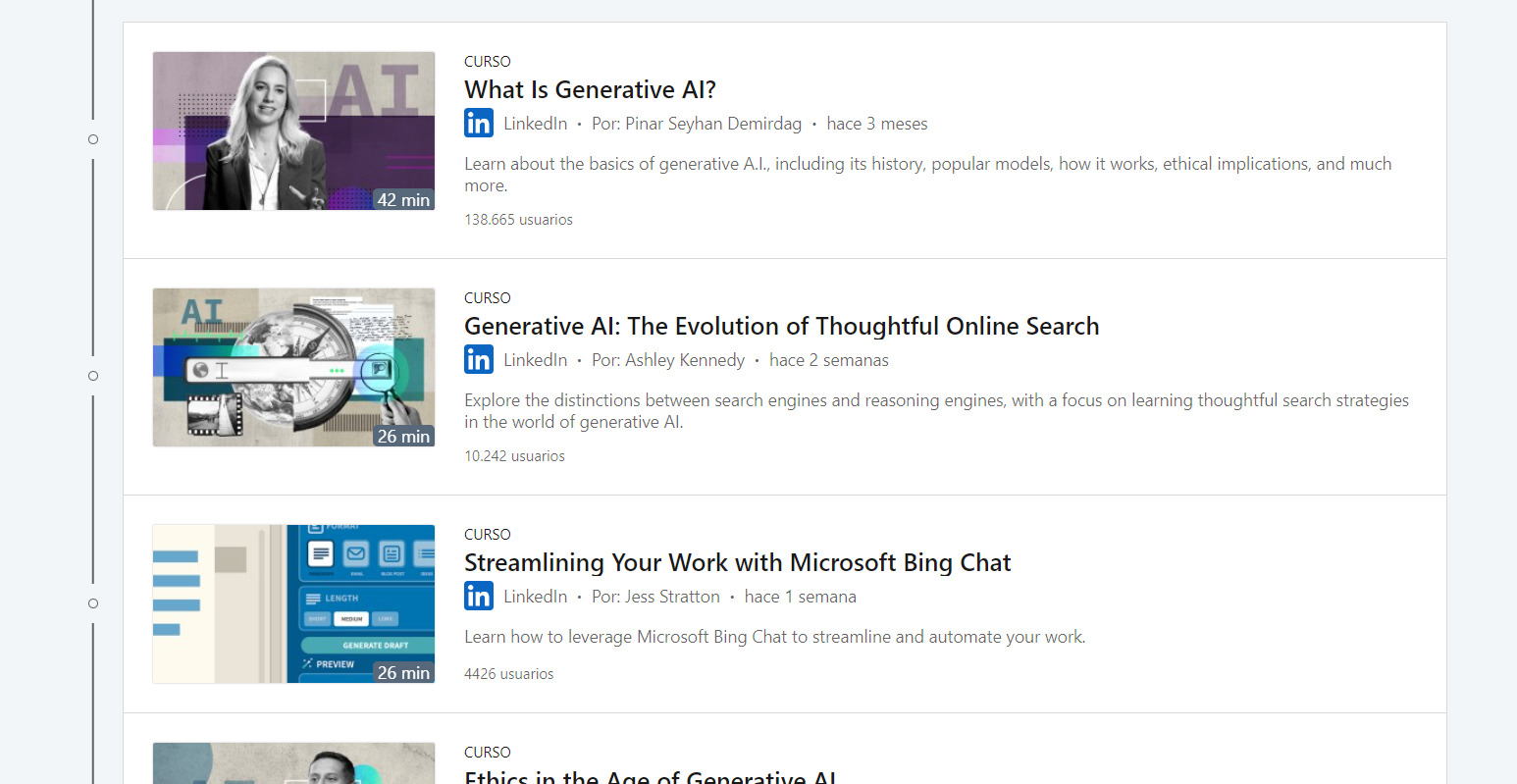 Microsoft y LinkedIn lanzan cursos gratuitos de Inteligencia Artificial ...