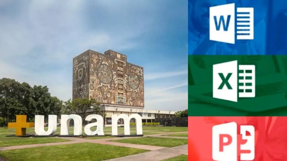Aprende Word, Excel y PowerPoint con los cursos gratuitos de la UNAM