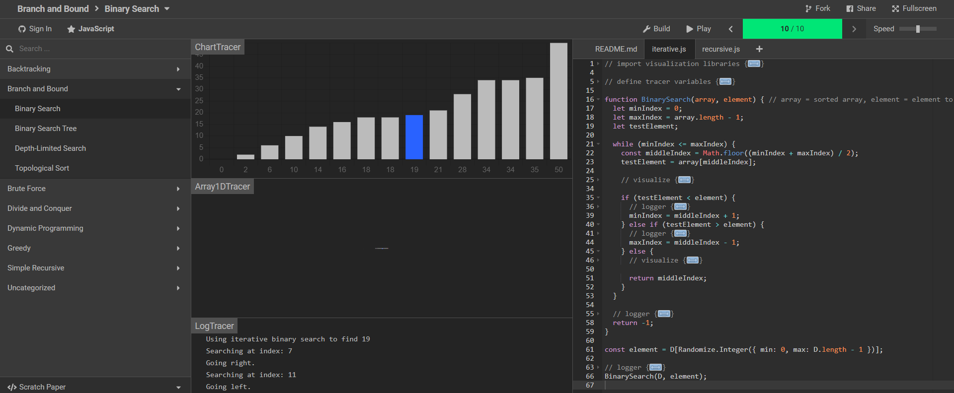 Este sitio web te explica como funcionan los algoritmos paso a paso y ...