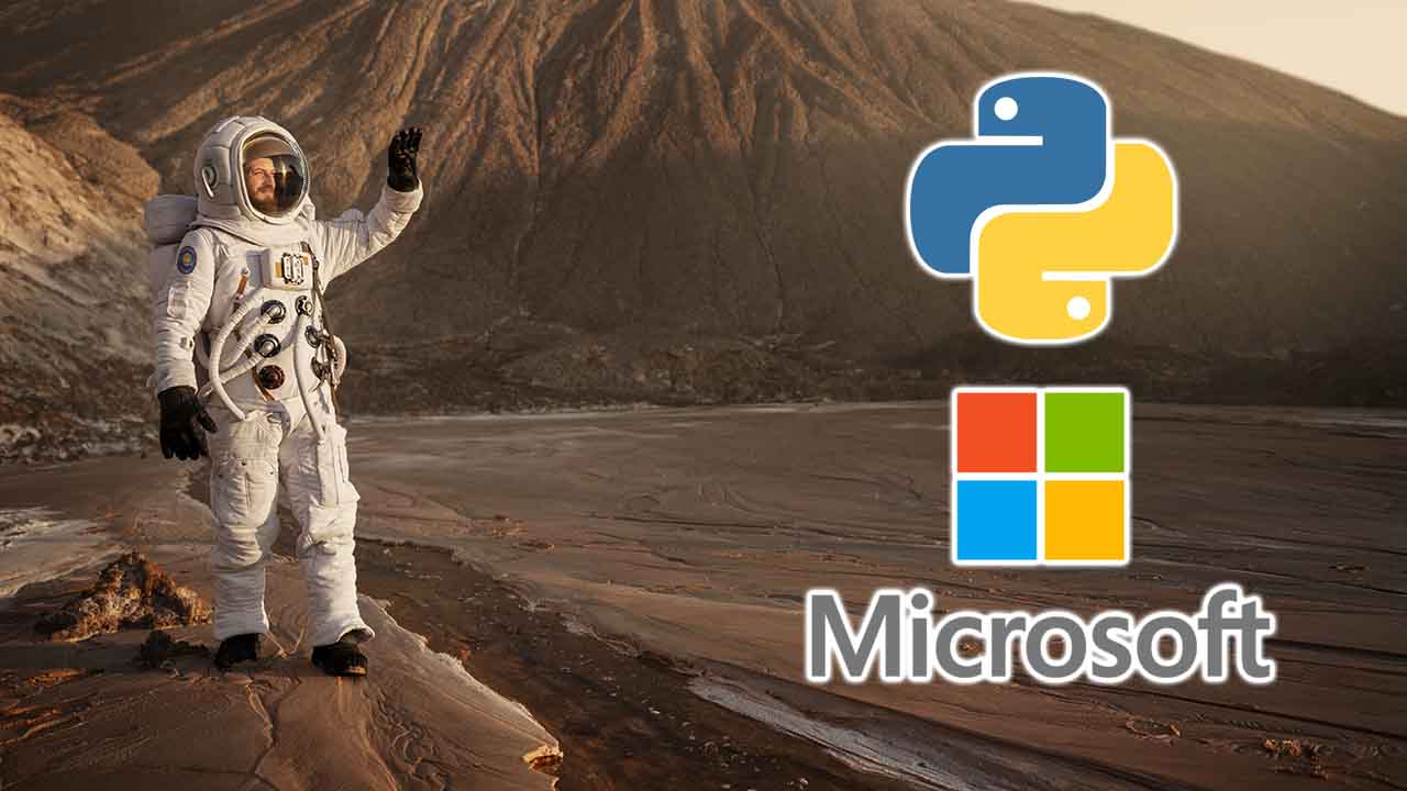 Este curso gratuito de Microsoft te enseña a usar Python para la exploración espacial