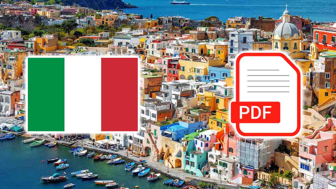 Aprende italiano rápido: Descarga estos 5 libros en PDF gratis