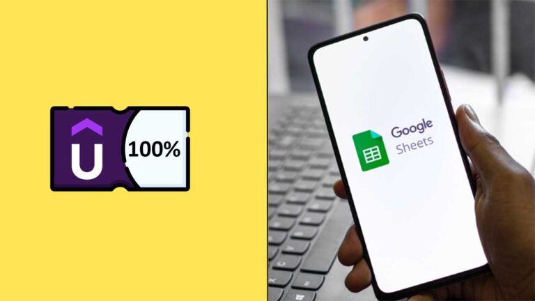 Cupón Udemy: Curso de Google Sheets GRATIS con 100% de descuento