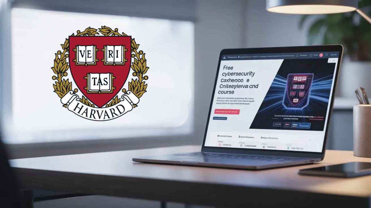 Harvard te regala el curso de ciberseguridad que necesitas para conseguir trabajo