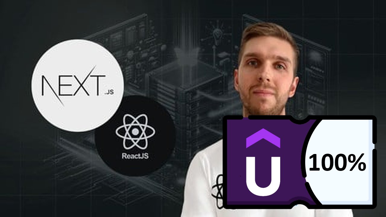 Cupón Udemy: Curso intensivo de Next.js - Facialix