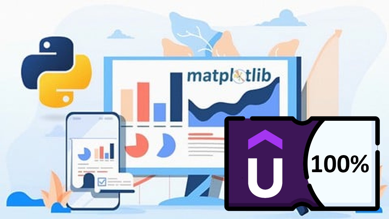 Cupón Udemy: Visualización de datos con Python y nuevos métodos en Matplotlib - Facialix